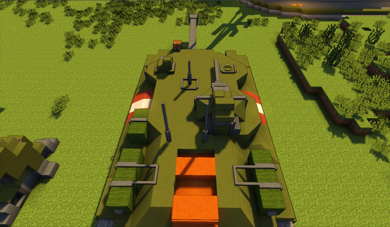 ASU-152 Heavy Assault Tank Minecraft Map