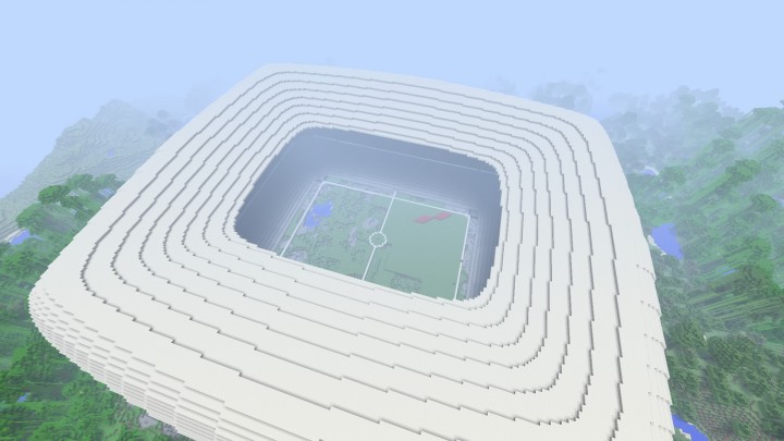Allianz Arena (Bayern Munich) Minecraft Map