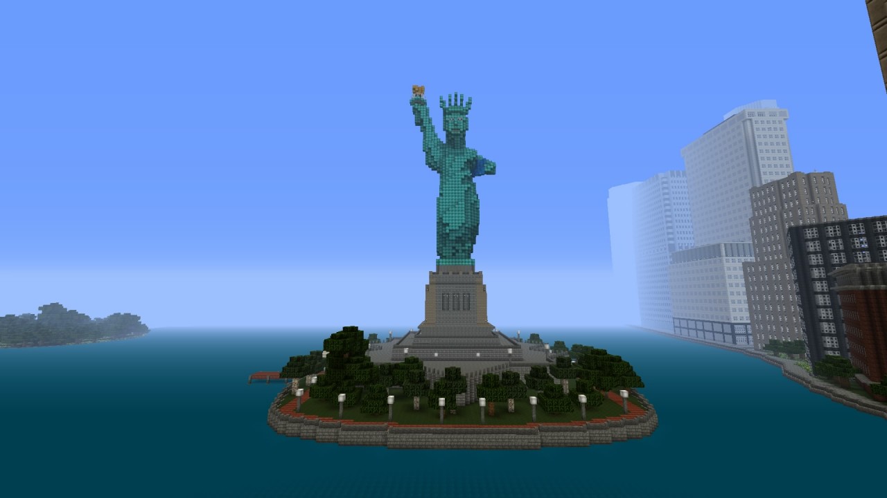 Statue of Liberty | Capital City PS4 Minecraft Map