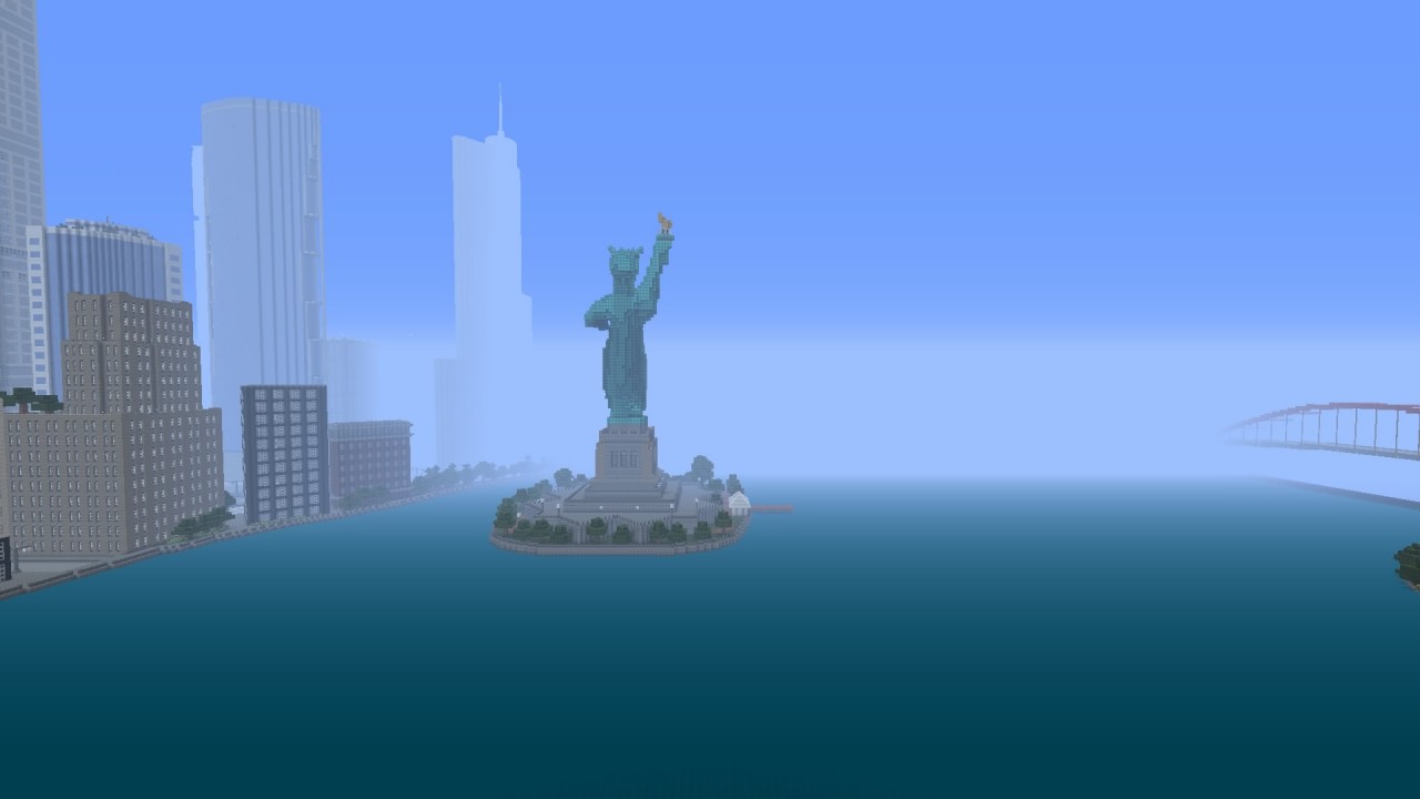 Statue of Liberty | Capital City PS4 Minecraft Map