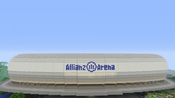 Allianz Arena (Bayern Munich) Minecraft Map
