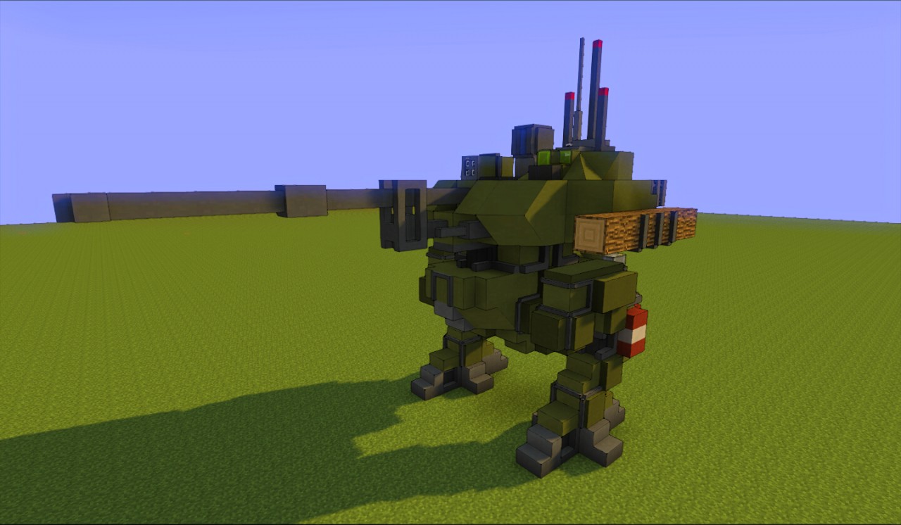 KV-28 центурион Medium Battle Mech Minecraft Map