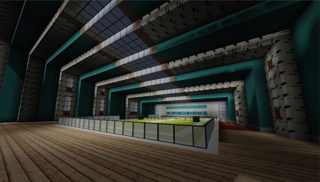 Tennis court Minecraft Map
