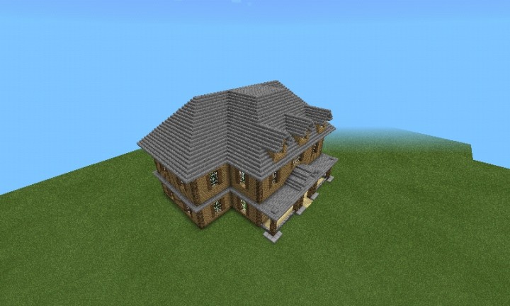 Creative mansion Minecraft Map