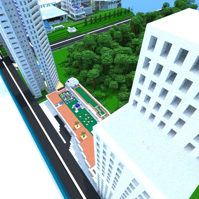 Philippine Build Series:SM Aura Minecraft Map