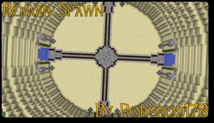 Roman Spawn - by Pokerod178 Minecraft Map