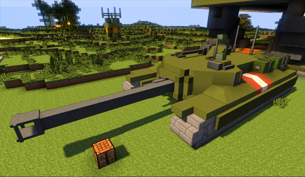 ASU-152 Heavy Assault Tank Minecraft Map