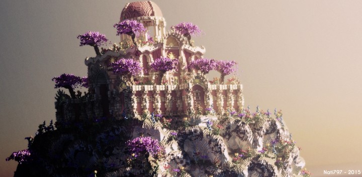 Golden Sun Palace Minecraft Map