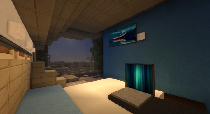 Futuristic House Minecraft Map