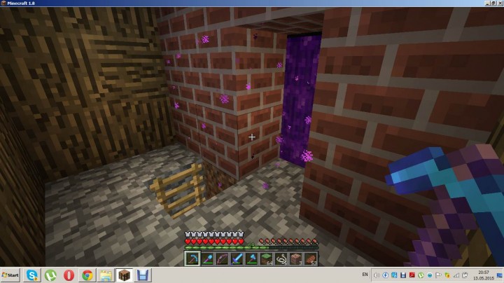 minecraft Survival House+lots of items Minecraft Map