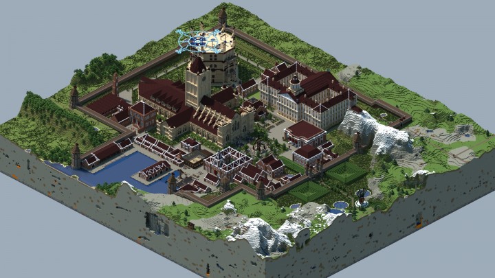 Fantasy city project Minecraft Map