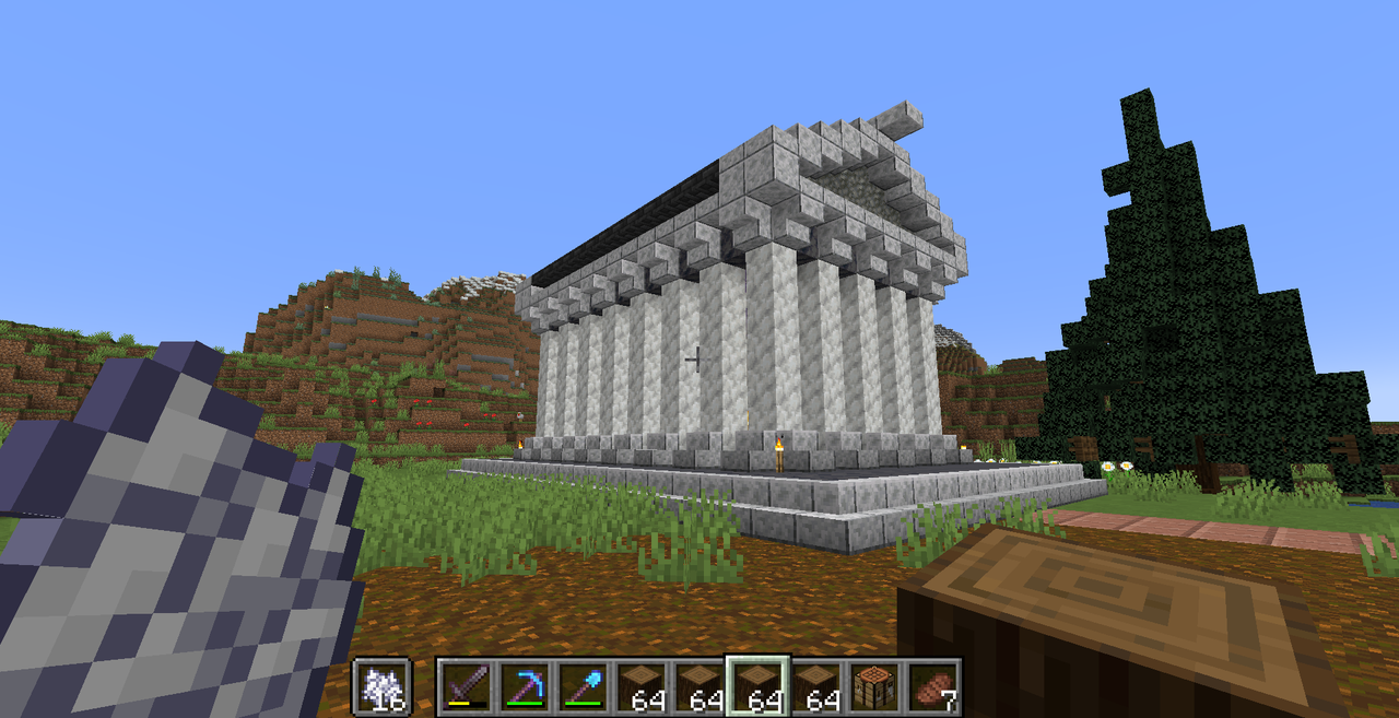 Just a little temple built in survival. Minecraft Map
