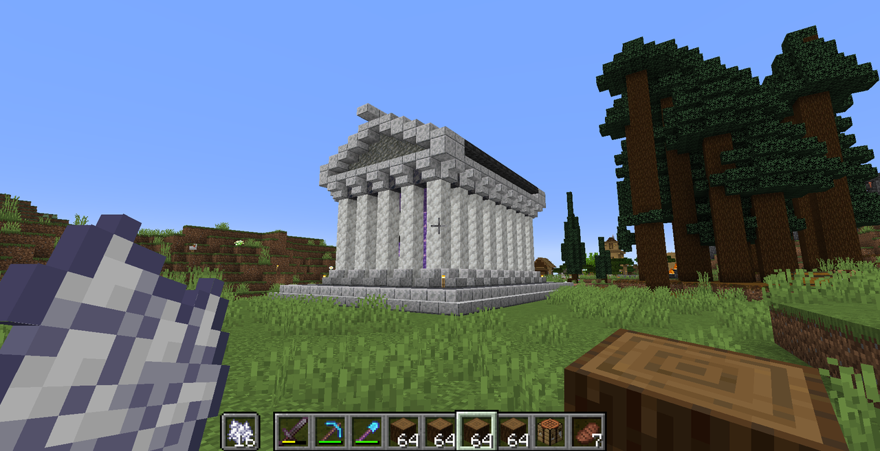 Just a little temple built in survival. Minecraft Map