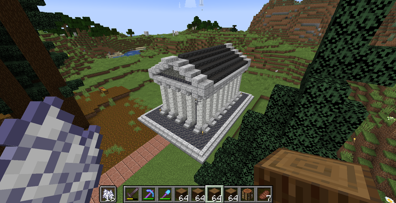 Just a little temple built in survival. Minecraft Map