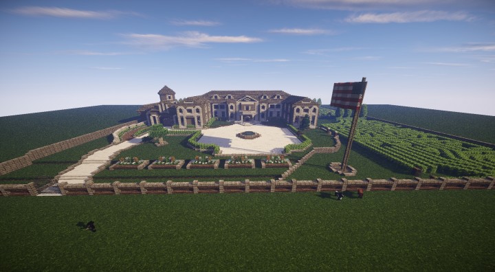 Texan style luxury home - update 2.0! Minecraft Map