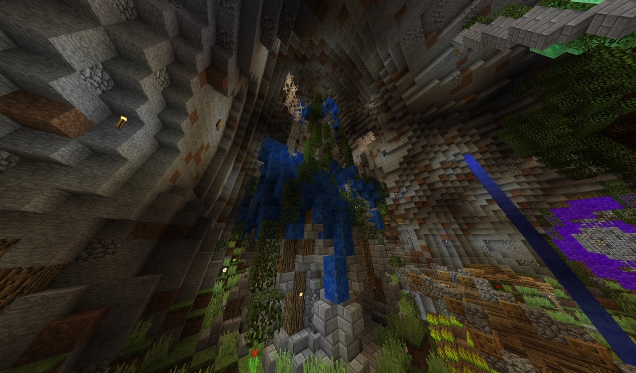 Medieval Cave Hub for RambleGames | Built by Valgonir Minecraft Map