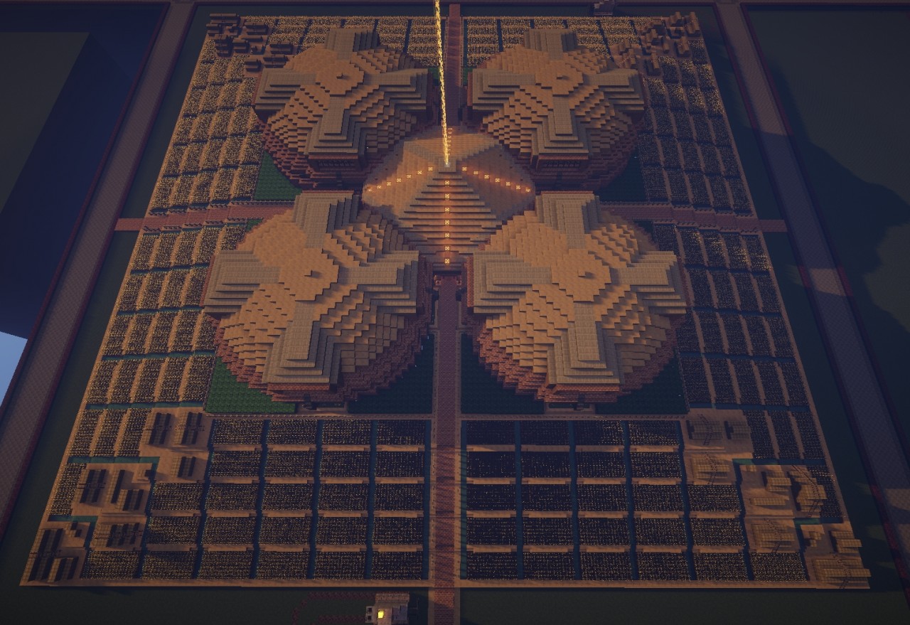 Fully Automatic Wheat Harvester Minecraft Map