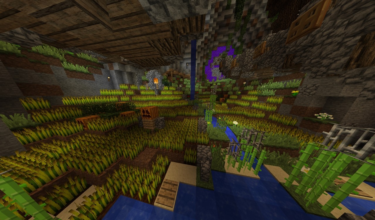 Medieval Cave Hub for RambleGames | Built by Valgonir Minecraft Map