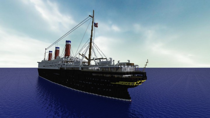 SS LEVIATHAN, ex. VATERLAND (Imperator-Class) Minecraft Map