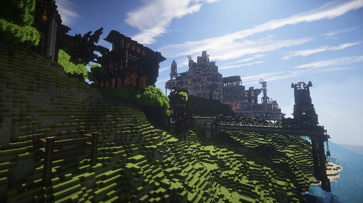 [Phobie's solo build] Woodgald & Valhalla Minecraft Map