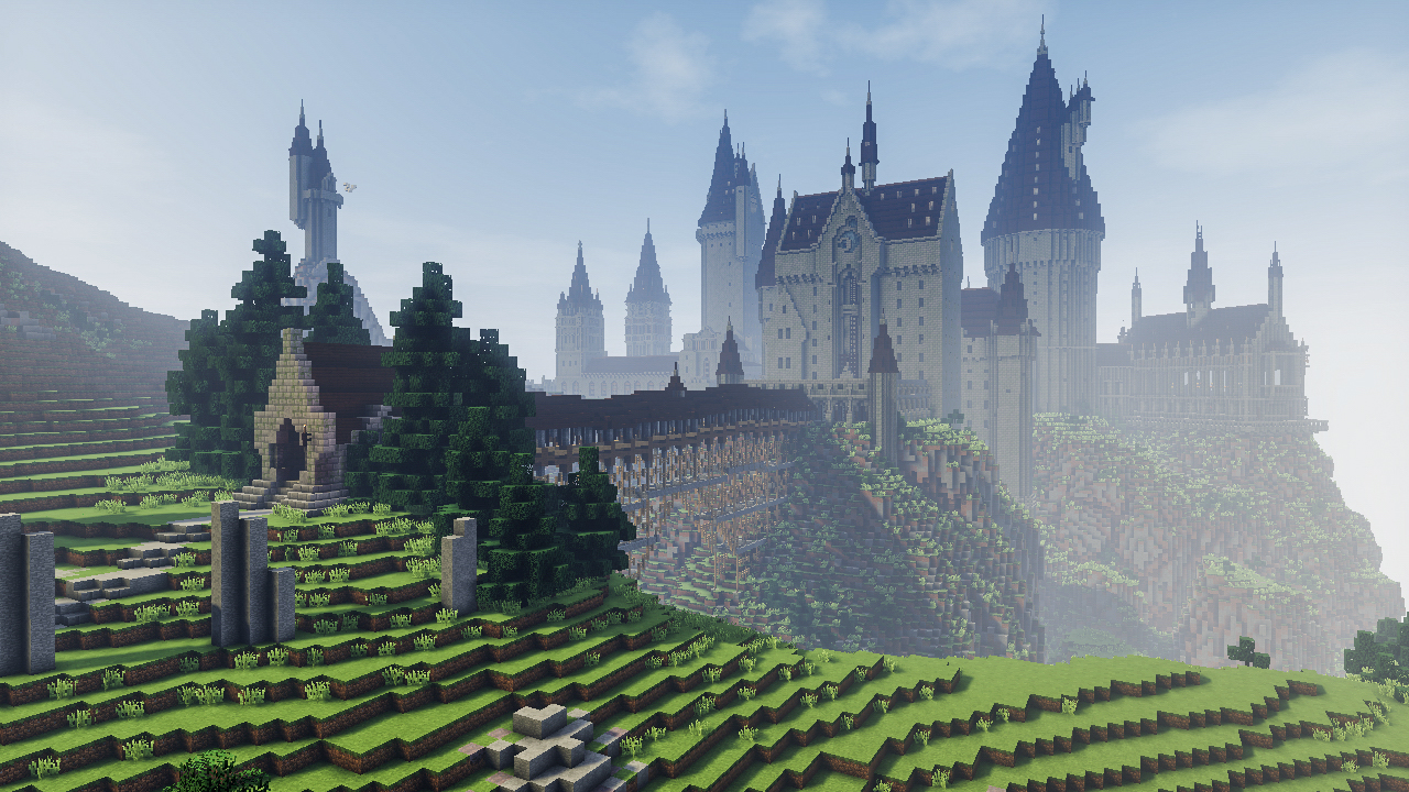 The Real Hogwarts download Minecraft Map