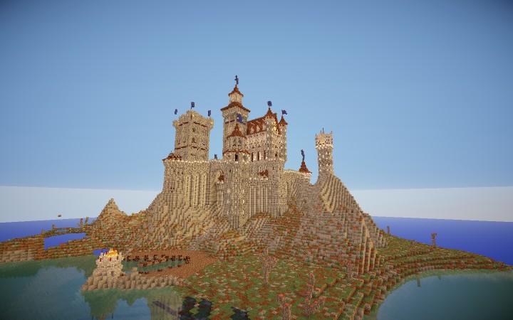 the peninsula fortress --]-------- Minecraft Map