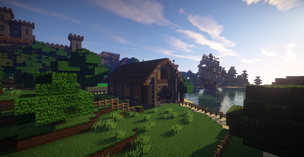 Hautfort - Small Village Minecraft Map