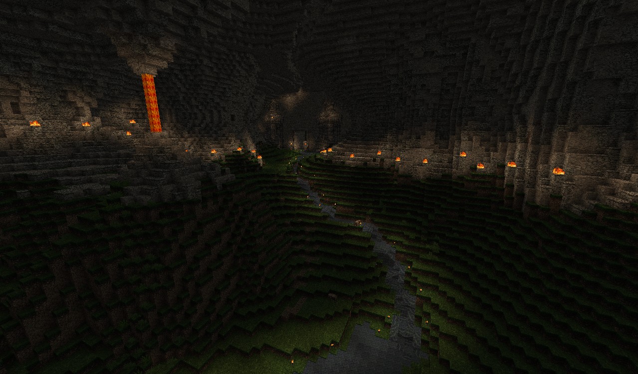 Dwarven Caves Minecraft Map