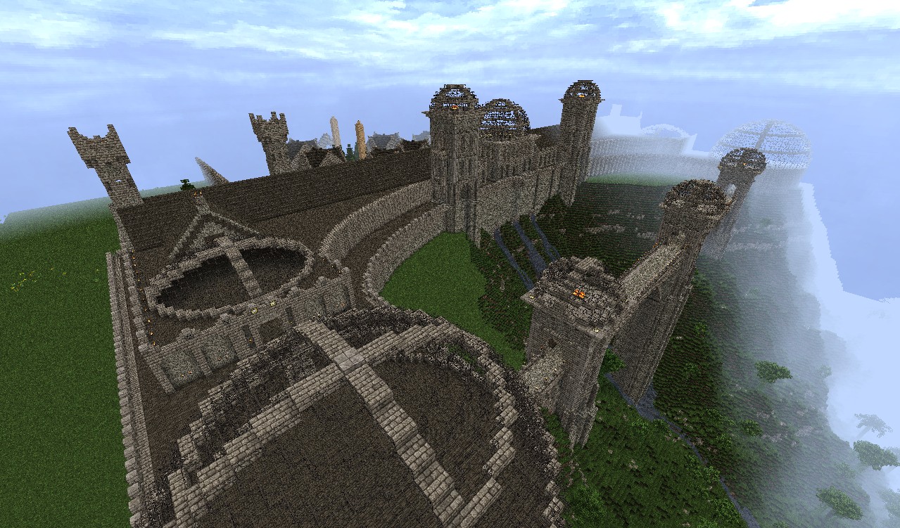 The Wall Castle Minecraft Map
