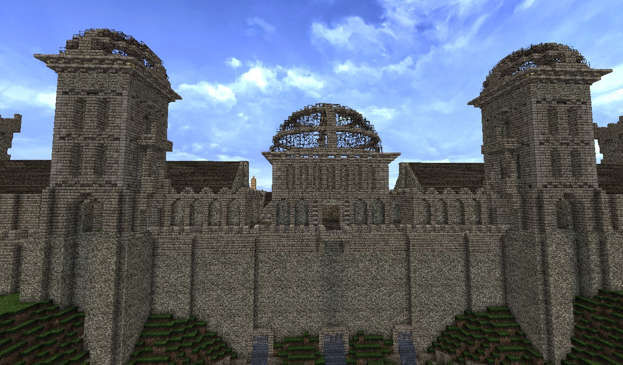 The Wall Castle Minecraft Map
