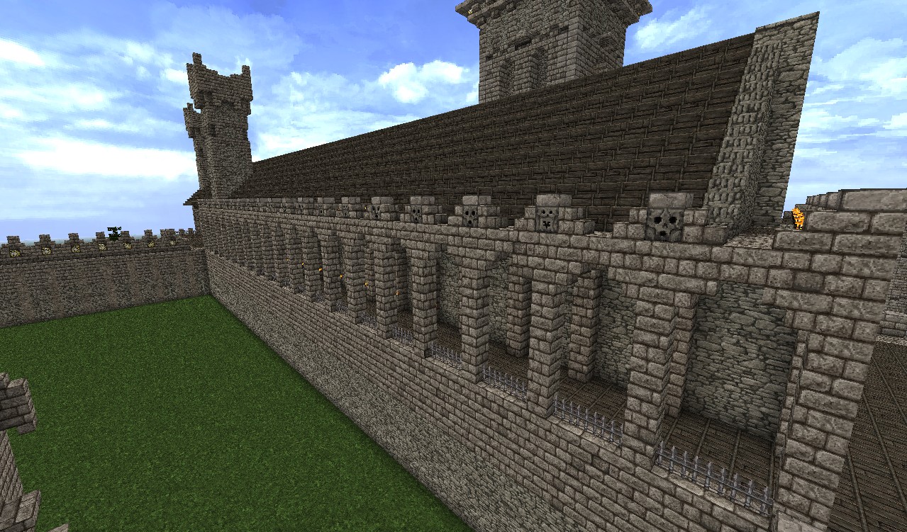 The Wall Castle Minecraft Map
