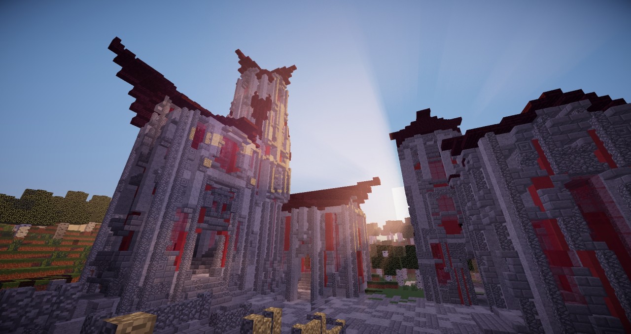 Radon Wars Spawn (Built by Radon Wars BT) Minecraft Map