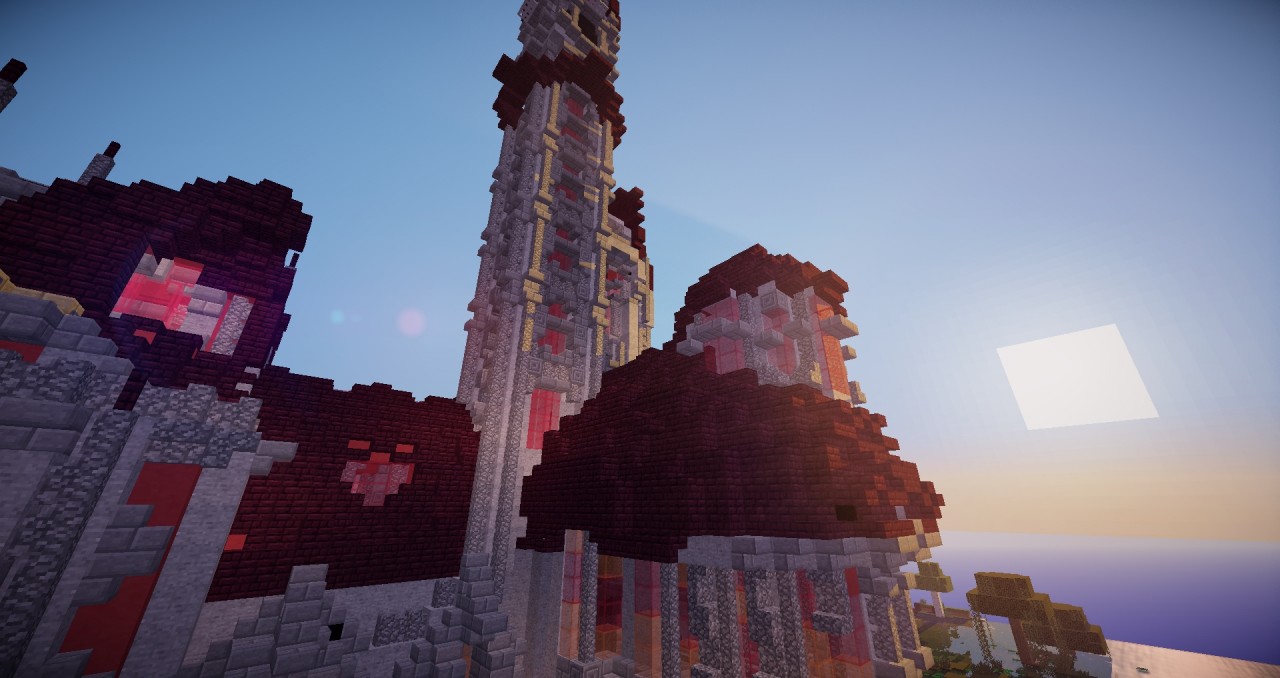 Radon Wars Spawn (Built by Radon Wars BT) Minecraft Map
