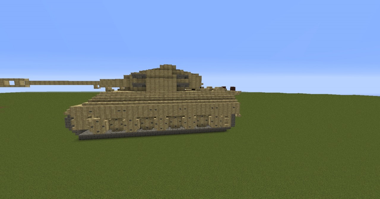 5:1 Tiger I and Tiger II Minecraft Map