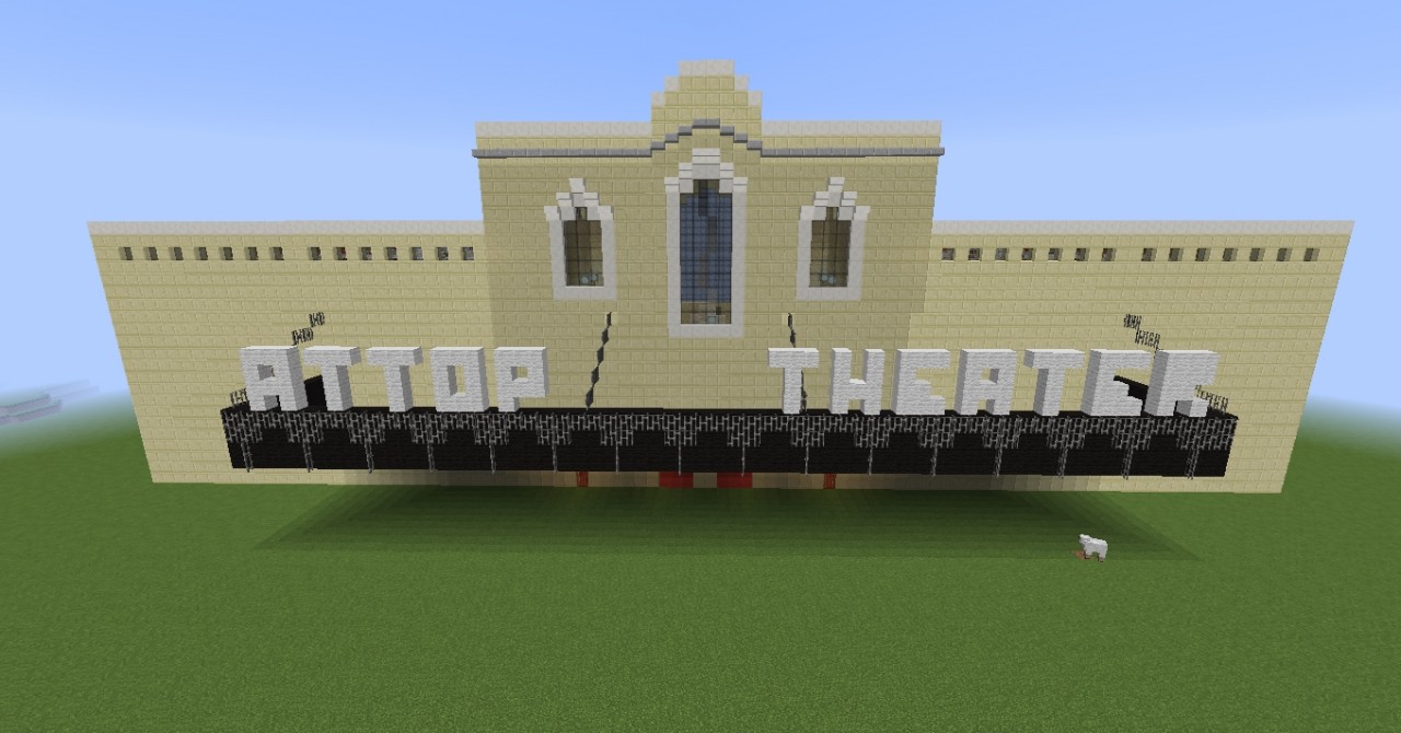 Theater (With MCEdit Schematic) Minecraft Map