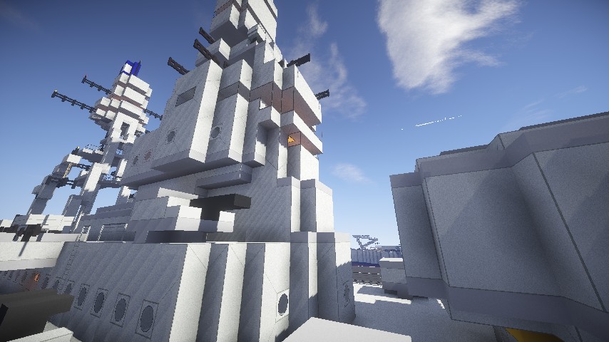Minecraft Battleship - USS Texas - BBG-70 Minecraft Map