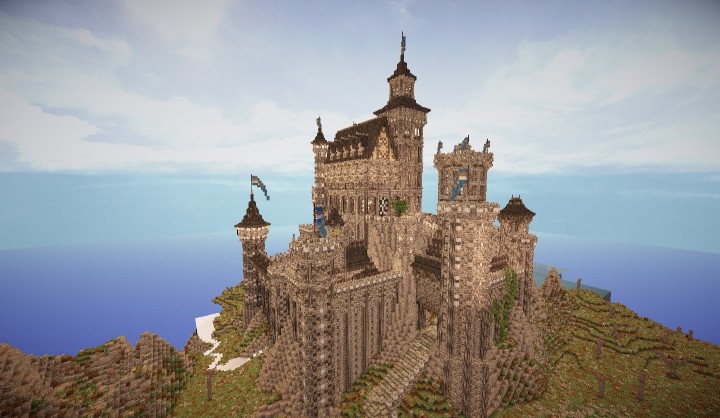 the peninsula fortress --]-------- Minecraft Map