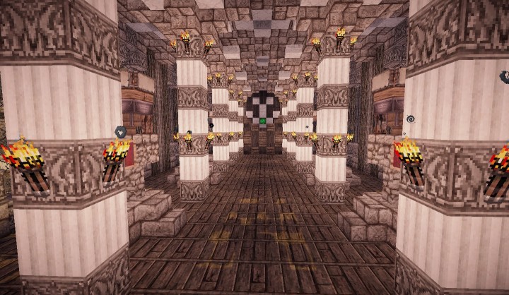 the peninsula fortress --]-------- Minecraft Map