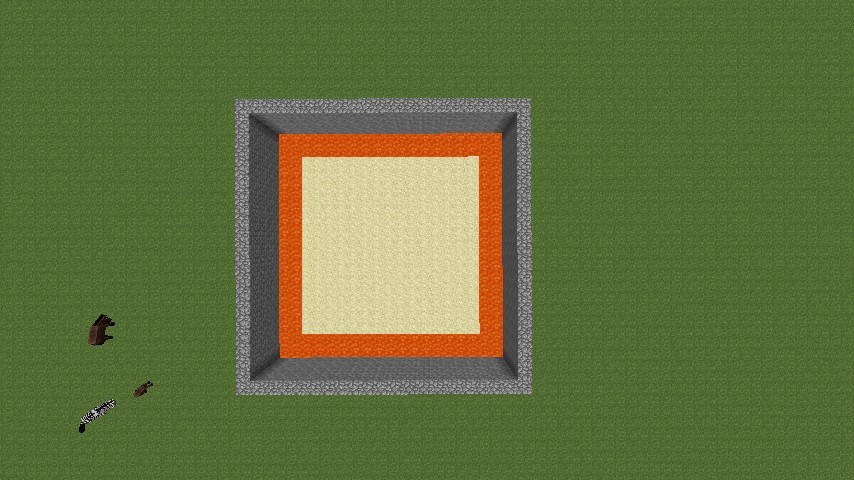 Lava Arena And Prison Minecraft Map