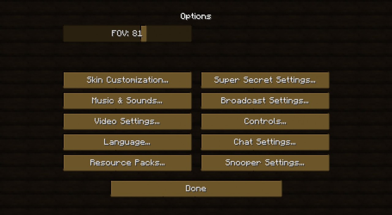 Rustic GUI Pack Minecraft Texture Pack