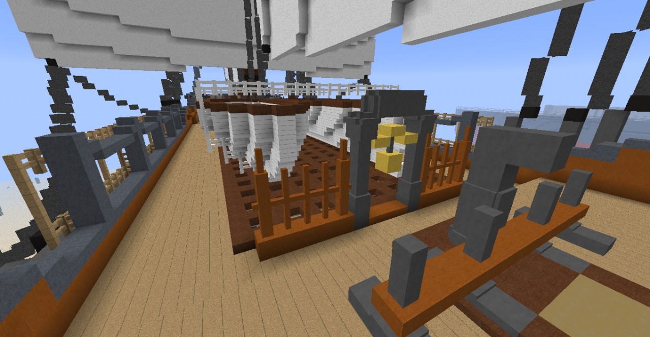 HMS "Surprise" 4:1 Minecraft Map