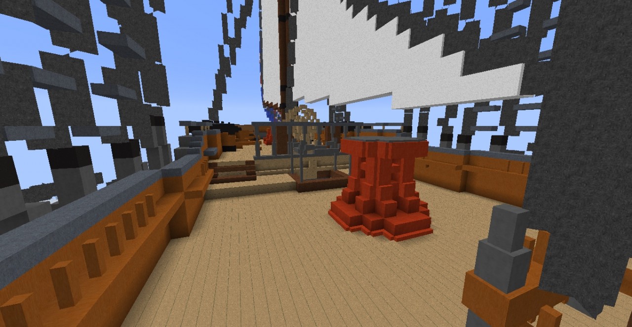 HMS "Surprise" 4:1 Minecraft Map