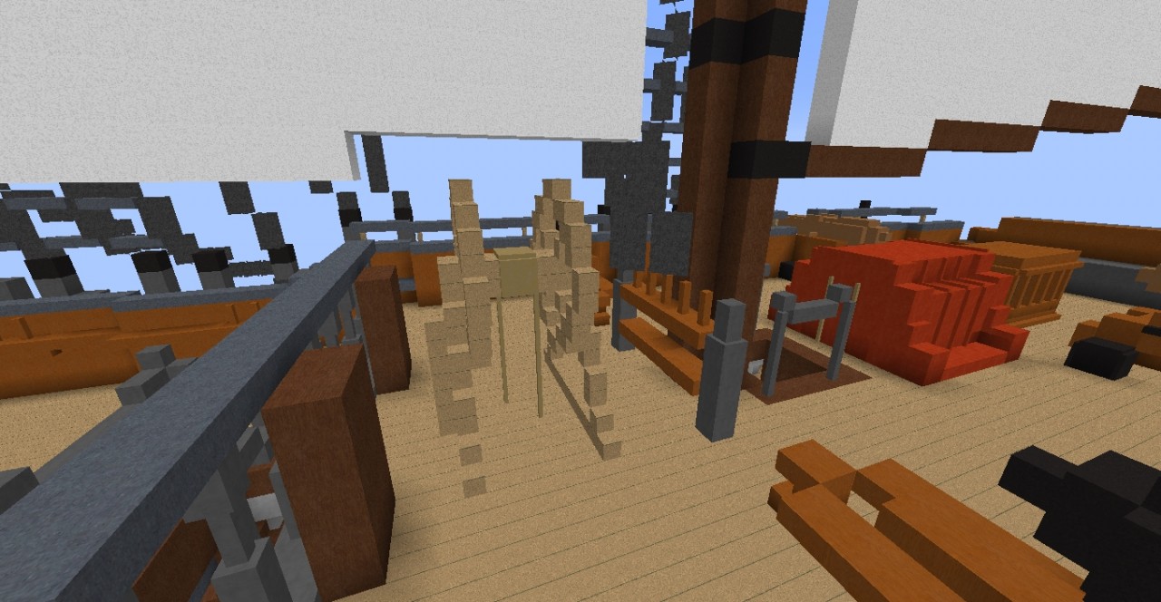 HMS "Surprise" 4:1 Minecraft Map