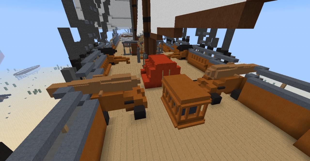HMS "Surprise" 4:1 Minecraft Map