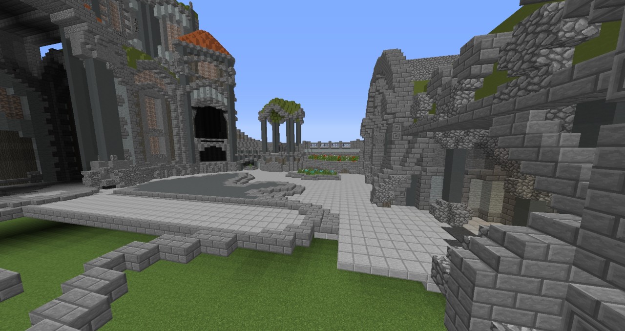 Minecraft Server Hub / Spawn Minecraft Map