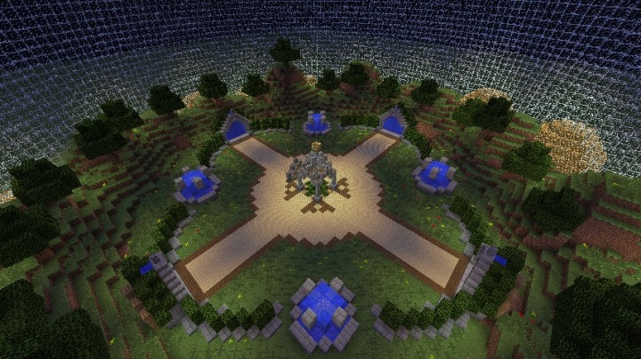 Hub In A Dome! Minecraft Map