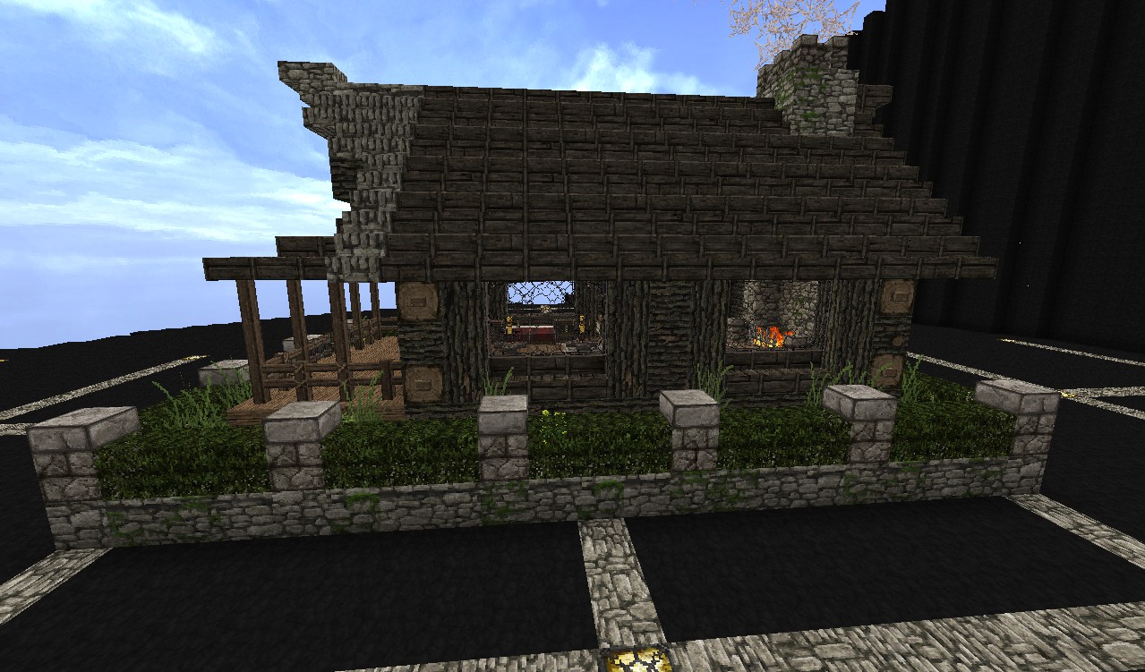 Small house no yard Minecraft Map