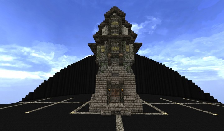 Tall House Minecraft Map