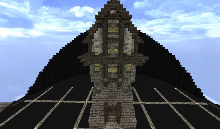 Tall House Minecraft Map