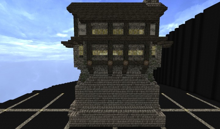 Tall House Minecraft Map
